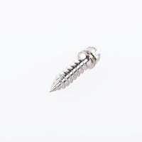 China Titanium Micro Implant Button Head With Hole 1.4 1.6 2.0mm 6 8 10 12mm 10 Pcs Pack For Orthodontic Anchorage for sale