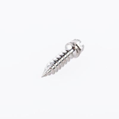 China Titanium Micro Implant Button Head With Hole 1.4 1.6 2.0mm 6 8 10 12mm 10 Pcs Pack For Orthodontic Anchorage for sale