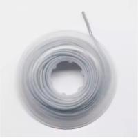 China Tissue Guard Archwire Sleeve 5 Meters Clear Silver Color 0.037 Inch I.D Orthodontic Protection for sale
