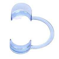 China C Type Cheek Retractor Clear Blue Dental Orthodontic Tool for sale