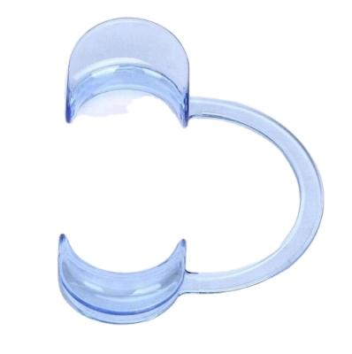 China C Type Cheek Retractor Clear Blue Dental Orthodontic Tool for sale