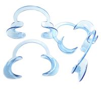 China C Type Cheek Retractor Clear Blue Dental Orthodontic Tool for sale
