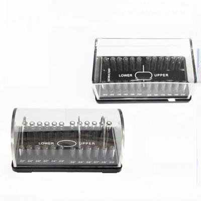 China Orthodontic Arch Wire Display Box for Round and Rectangular Wires for sale