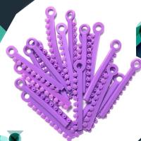 China Orthodontic Elastic Ligature Ties for Braces 20pc Pack for sale