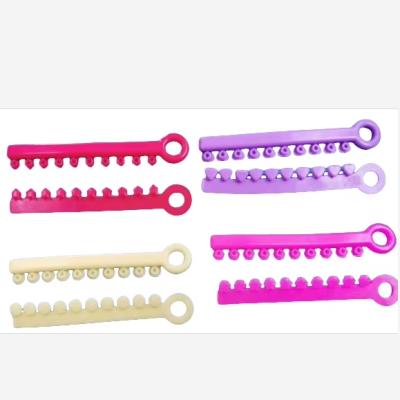 China Orthodontic Elastic Ligature Ties for Braces 20pc Pack for sale