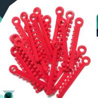 China Orthodontic Elastic Ligature Ties for Braces 20pc Pack for sale