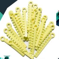 China Orthodontic Elastic Ligature Ties for Braces 20pc Pack for sale