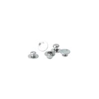 China Stainless Steel Weldable Lingual Button Orthodontic Bracket 10pc for sale
