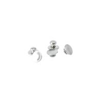 China Stainless Steel Weldable Lingual Button Orthodontic Bracket 10pc for sale