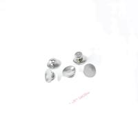 China Stainless Steel Weldable Lingual Button Orthodontic Bracket 10pc for sale
