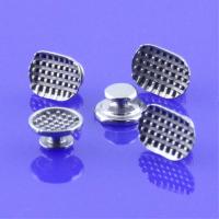 China Monoblock Lingual Button 10pcs Stainless Steel Orthodontic Bracket for sale