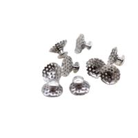 China Bondable Lingual Button With Hole 10 pcs Stainless Steel Orthodontic for sale