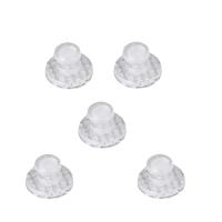 China Ceramic Resin Clear Buttons Round 10 pcs per Pack Orthodontic Aesthetic Lingual Buttons for sale
