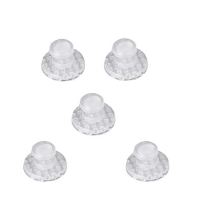 China Ceramic Resin Clear Buttons Round 10 pcs per Pack Orthodontic Aesthetic Lingual Buttons for sale