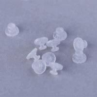 China Ceramic Resin Clear Buttons Round 10 pcs per Pack Orthodontic Aesthetic Lingual Buttons for sale