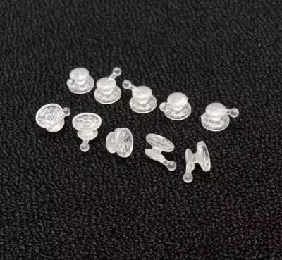 China Ceramic Clear Lingual Buttons with Hook 10 pcs/pk for sale