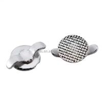 China Stainless Steel Lingual Button with Small Cleat 10 pcs/pk for sale