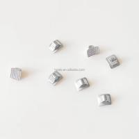 China Direct Bond Eyelet Rectangular 10 pcs per Pack Orthodontic Buccal Tube Bonding for sale