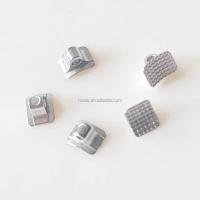 China Direct Bond Eyelet Rectangular 10 pcs per Pack Orthodontic Buccal Tube Bonding for sale