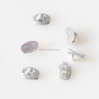 China Direct Bond Eyelet Orthodontic Attachment Oval 10 pcs Medical Grade Steel for sale