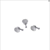 China Round Bondable Lingual Buttons with Hook 10 pcs per Pack Orthodontic Bracket Bonding Auxiliary for sale