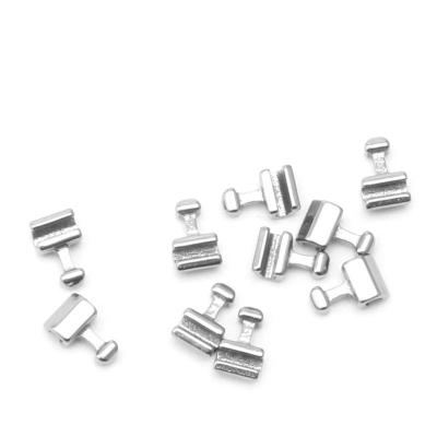China Medical Stainless Steel Crimpable Hook Orthodontic Supply CE ISO Certified 10 Pcs/pack for Various Sizes and Round/Square Shape for sale
