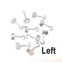 China Bondable Sliding Crimpable Hook Rectangular Base 4.5 5.3mm 10 pcs pk Orthodontic Bracket for sale