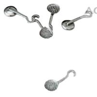 China Bondable Sliding Hook Round Base Left and Right 10 pcs pk Orthodontic Bracket Auxiliary for sale