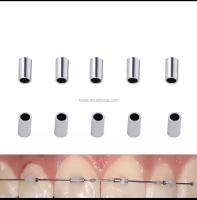 China Crimpable MINI Stops Large 0.8mm Small 0.5mm 10 pcs/pk for sale