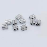 China Crimpable Double Tubes Orthodontic Bracket Tubes 10 Pcs/Pk Dental Lab Auxiliary Components for sale