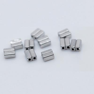 China Crimpable Double Tubes Orthodontic Bracket Tubes 10 Pcs/Pk Dental Lab Auxiliary Components for sale