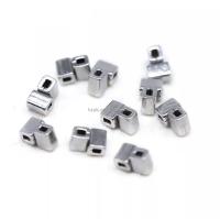 China Medical Stainless Steel Crimpable Cross Tubes 10 pcs/pk High Temperature Resistant for Orthodontic Applications for sale