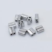 China Medical Stainless Steel Crimpable Cross Tubes 10 pcs/pk High Temperature Resistant for Orthodontic Applications for sale