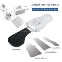 China LED Light Anti Fog SS Double Side Dental Mirror 4 Pieces per Pack Dental Examination Tool for sale