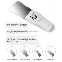 China LED Light Anti Fog SS Double Side Dental Mirror 4 Pieces per Pack Dental Examination Tool for sale