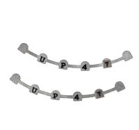 China Universal Lingual Retainer 2 pcs/pk Fixed Permanent Retainer Wire Orthodontic Lingual Bar Teeth Retainer for sale