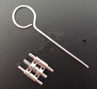 China Expansion Screw Normal Type 1 Pcs Orthodontic Appliance Midline Expander for sale