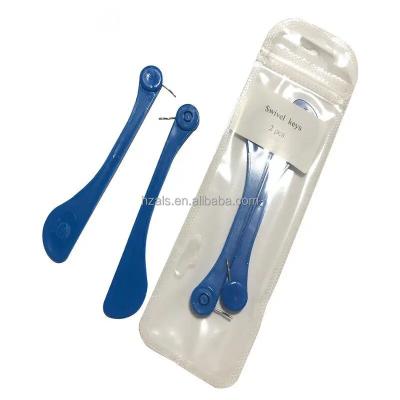 China Swivel Keys 2 pcs/pk Universal Size Orthodontic Instruments for Expansion Screw for sale