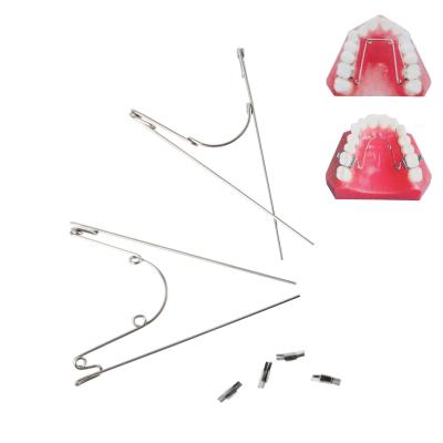 China Introral Arch Expander Quad Helix 2 Pcs Pk Size L M S Orthodontic Dental Expander for sale