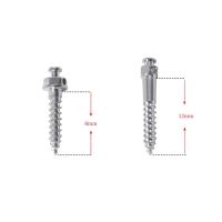 China New Titanium Orthodontic Micro Implant Button Head with Hole for Dental Anchorage for sale