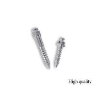 China New Titanium Orthodontic Micro Implant Button Head with Hole for Dental Anchorage for sale