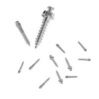 China New Titanium Orthodontic Micro Implant Button Head with Hole for Dental Anchorage for sale