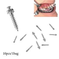 China New Titanium Orthodontic Micro Implant Button Head with Hole for Dental Anchorage for sale