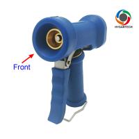 China Industrial Rubber Hose Brass Blue Water Gun With 1/2