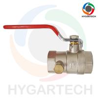 China Anti Frozen Brass Ball Valve With Branch Testing Hole for sale