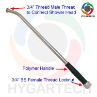 China Metal Softrain Water Lance Hose Wand W/ Brass Ball Valve for sale