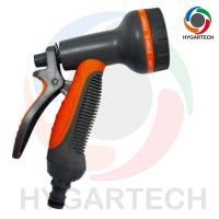 China Garden 8 Function Spray Nozzle with Click Quick Connect Coupling and Hose  Connector ,Gardening and Horticulture for sale