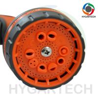 China Garden 8 Function Spray Nozzle with Click Quick Connect Coupling and Hose  Connector ,Gardening and Horticulture for sale
