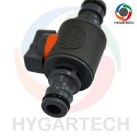China Garden Ball Valve With Click Quick Connect Hose Repair For Gardening And Horticulture Irrigation for sale