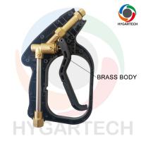 China Brass Regular High Pressure Washing Gun For House Garden Kitchen Car Washer Use Hot Water for sale